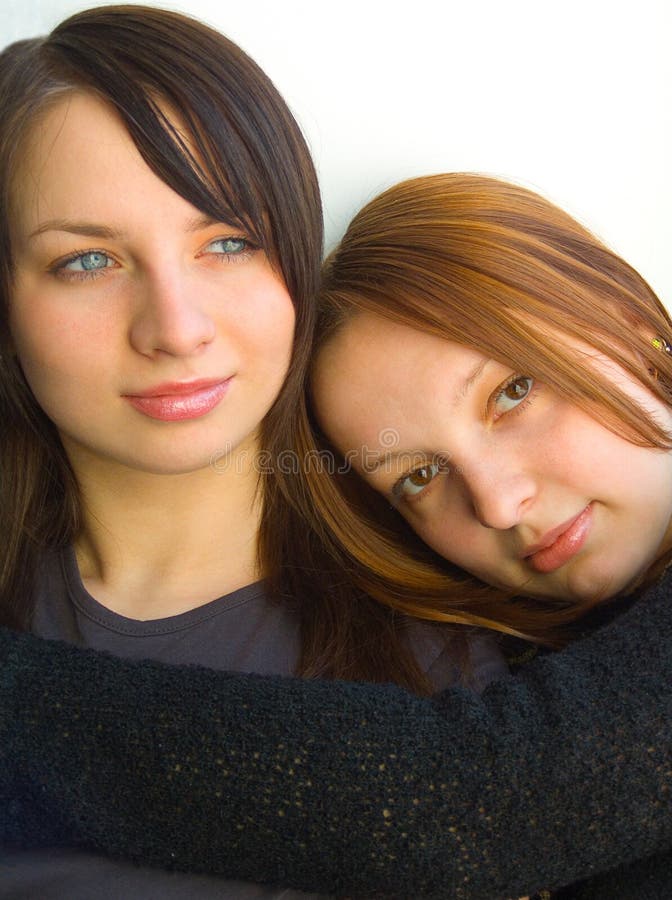Sisters stock photo. Image of happy, bright, friendly, health - 581992