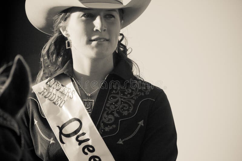 Sisters, Oregon Rodeo Queen Emily Clark Editorial Stock Photo - Image ...