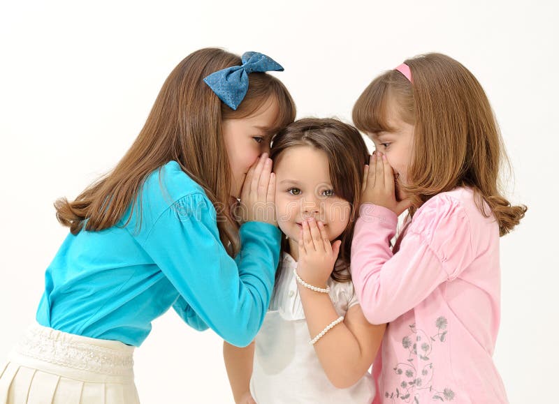 Children s secrets stock image. Image of bright, little - 3721397