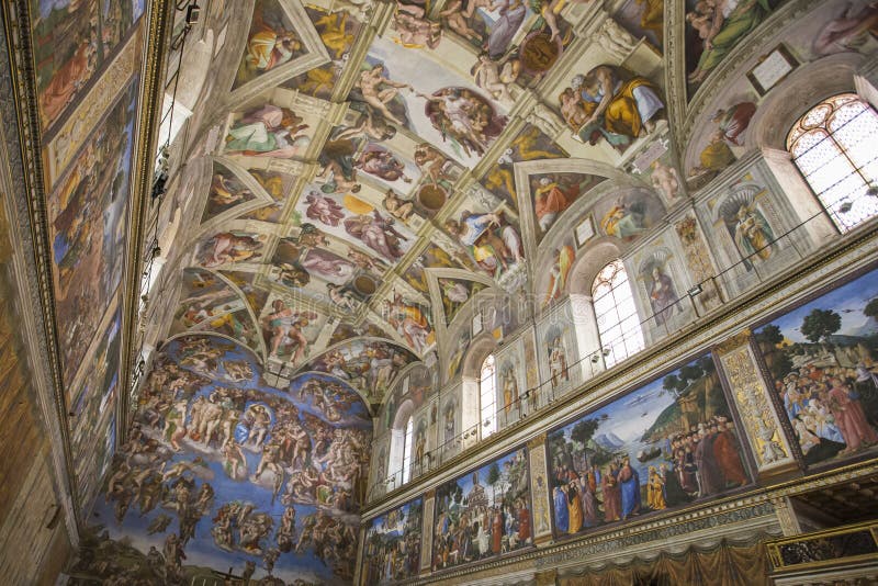 Sistine Chapel s Map Room editorial photo. Image of destination - 1862621