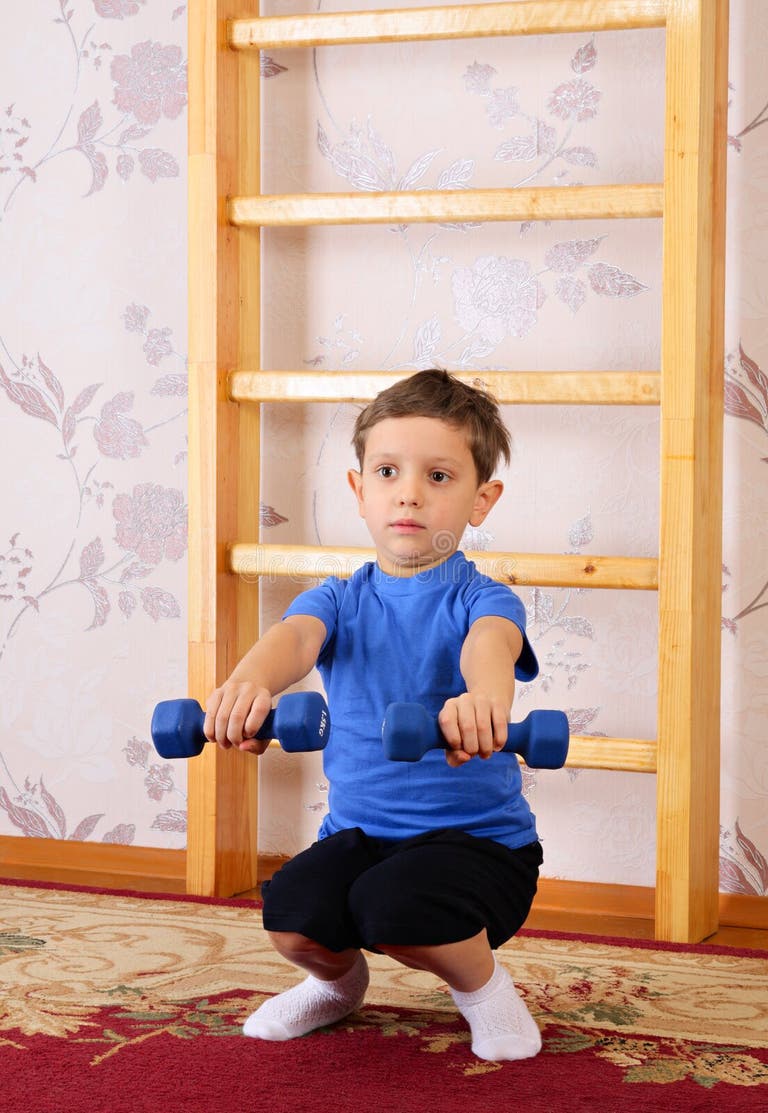 214 Child Squats Exercise Stock Photos - Free & Royalty-Free Stock ...