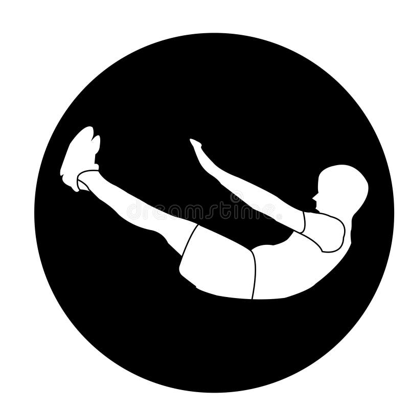 Sit Ups Silhouette Stock Illustrations – 133 Sit Ups Silhouette Stock ...