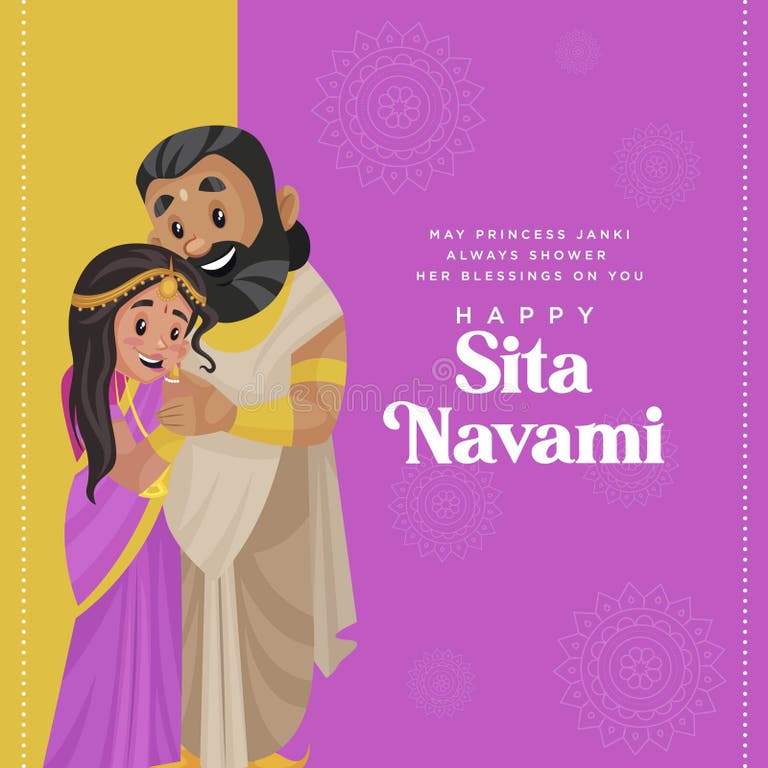 Happy Sita Navami Banner Stock Illustrations – 119 Happy Sita Navami ...