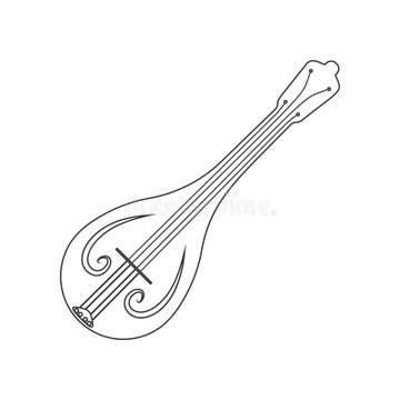Sitar Outline Stock Illustrations – 443 Sitar Outline Stock ...