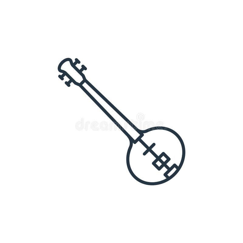 Sitar Vector Icon in 6 Different Modern Styles. Black, Two Colored ...