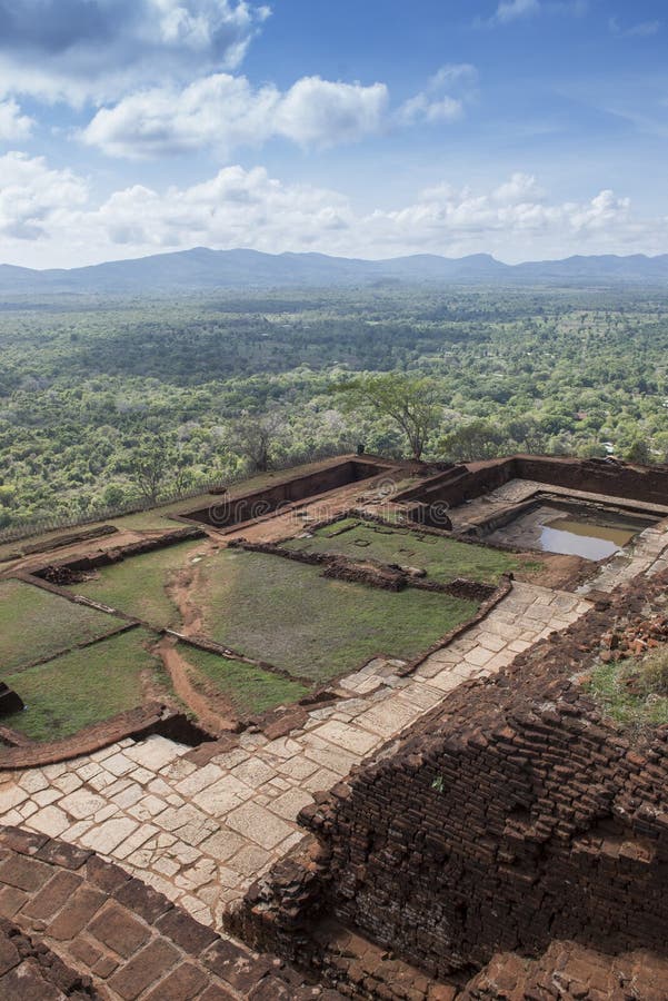 Site of the Ancient Palace of Sri Lanka Stock Photo - Image of ...
