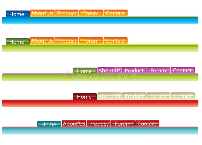 Webpage Menu Stock Illustrations – 16,702 Webpage Menu Stock ...