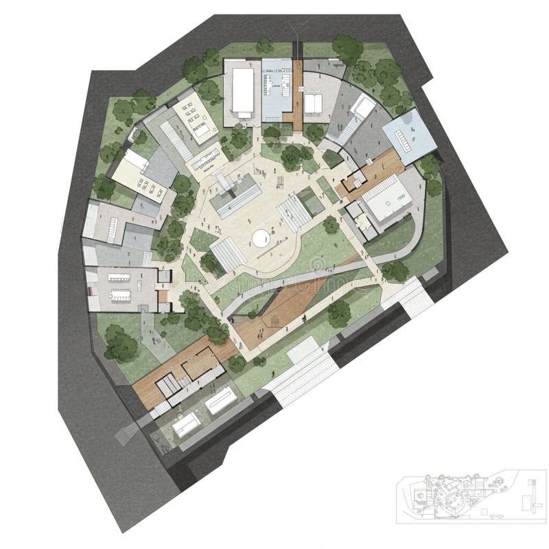 Circular Plaza Stock Illustrations – 579 Circular Plaza Stock ...