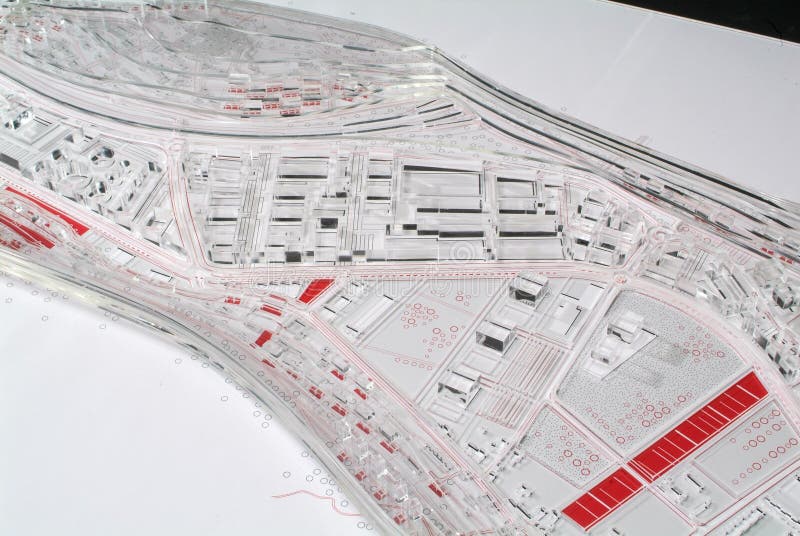 Site Surrounding Model for Architectural Presentation and Background ...