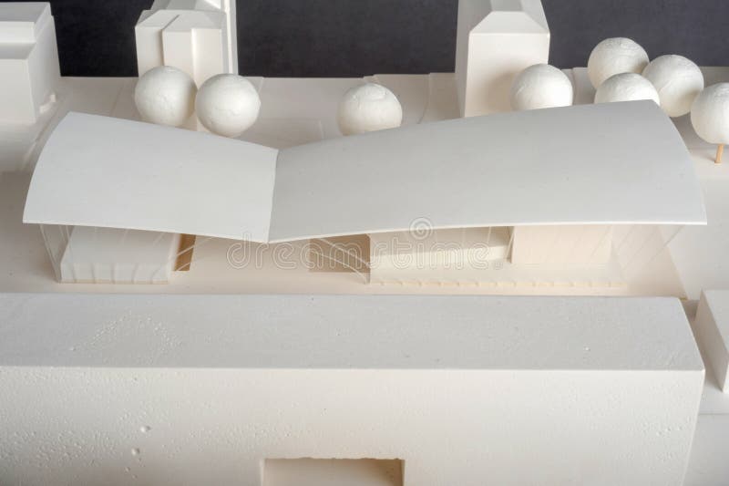 Site Surrounding Model for Architectural Presentation of a Building at ...