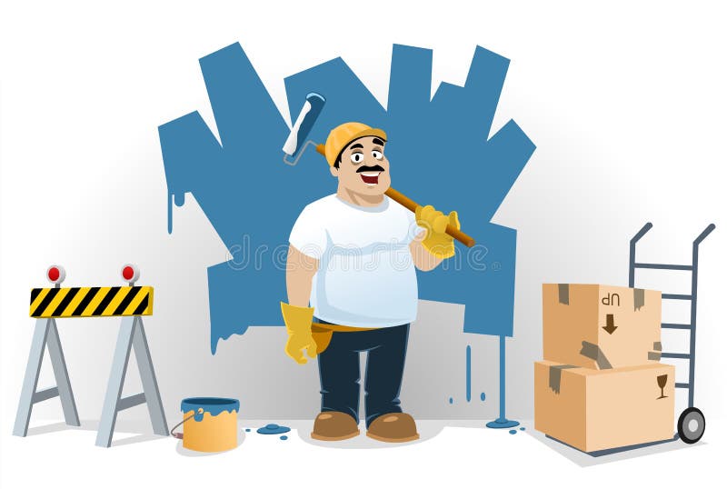 Demolition man cartoon stock vector. Illustration of cartoon - 15337921