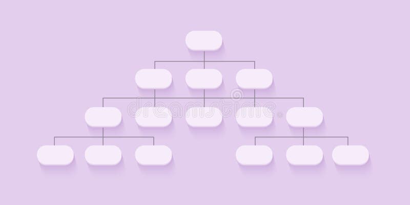 Sitemap 3D Icon. Flowchart UI UX. Vector Illustration. Hierarchy ...