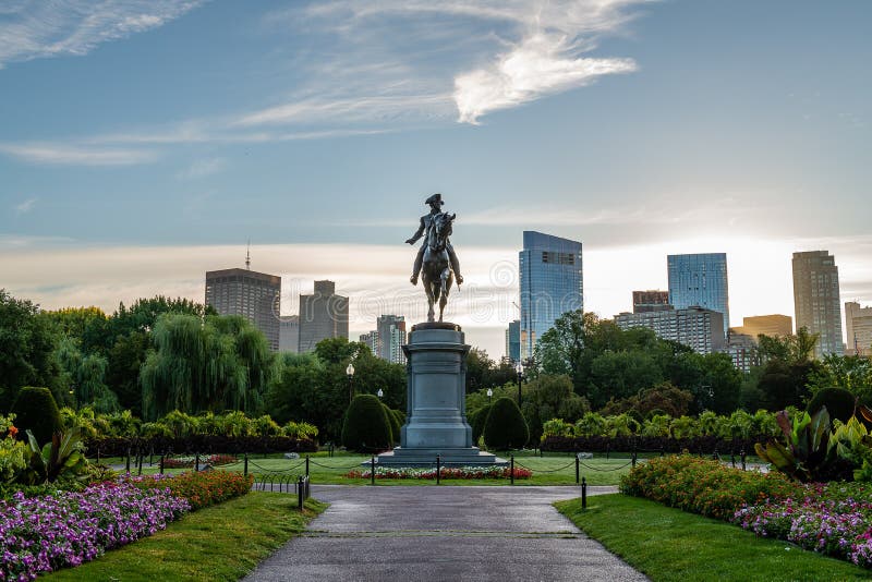 The Sites of Boston, Massachusetts Stock Photo - Image of national ...