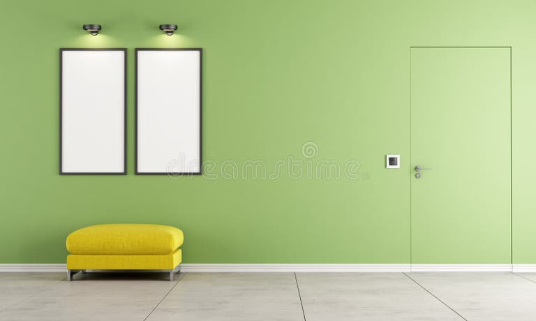 Sitio verde stock de ilustración. Ilustración de blanco - 48253089