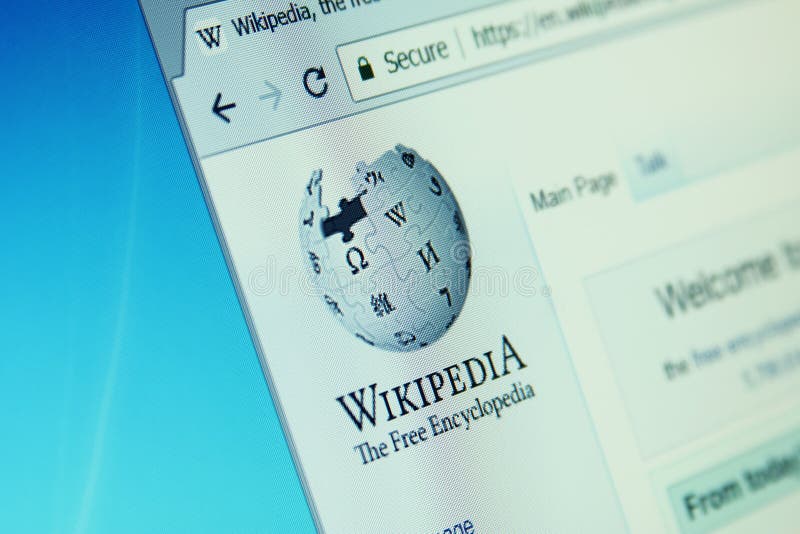 Página Web De Wikipedia Con El Lema Del Knesset Exhibido En Smartphone ...