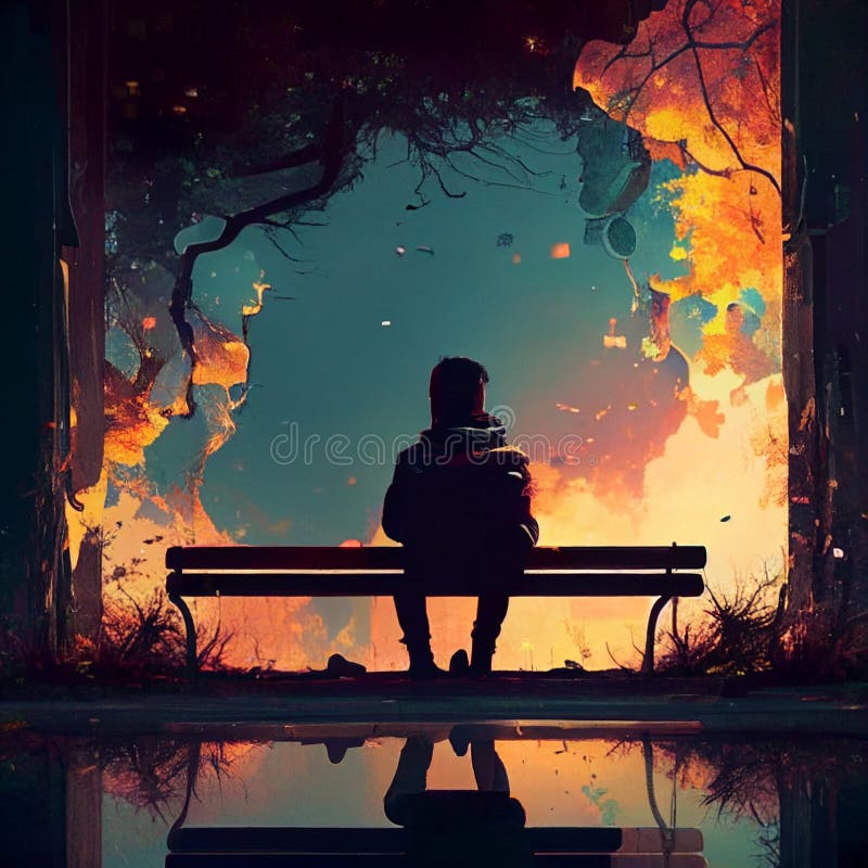 Sitting Alone on a Park Bench: the Power of Self-Knowledge Stock ...