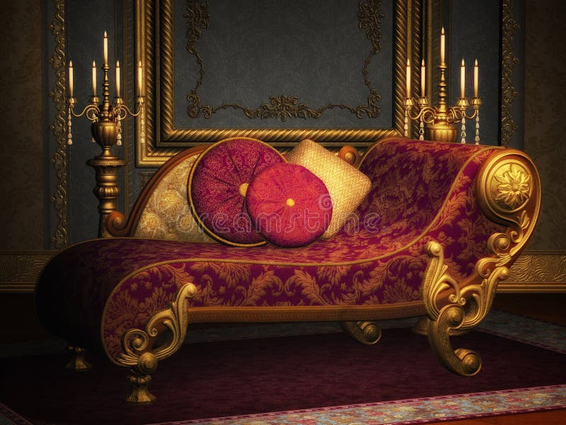 Castle ruins with vines stock illustration. Illustration of gothic ...