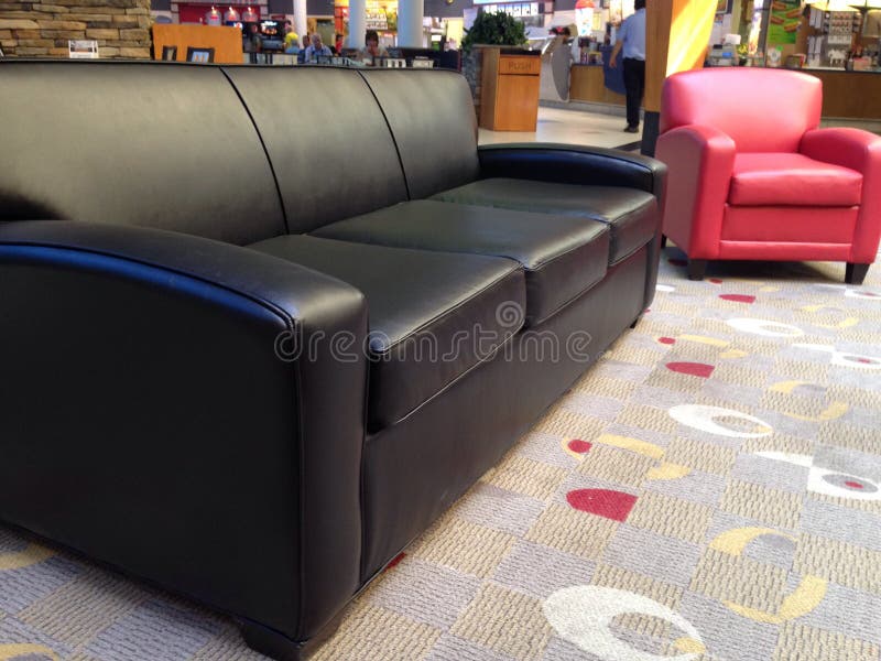 Sitting area stock photo. Image of center, chair, area - 48230060