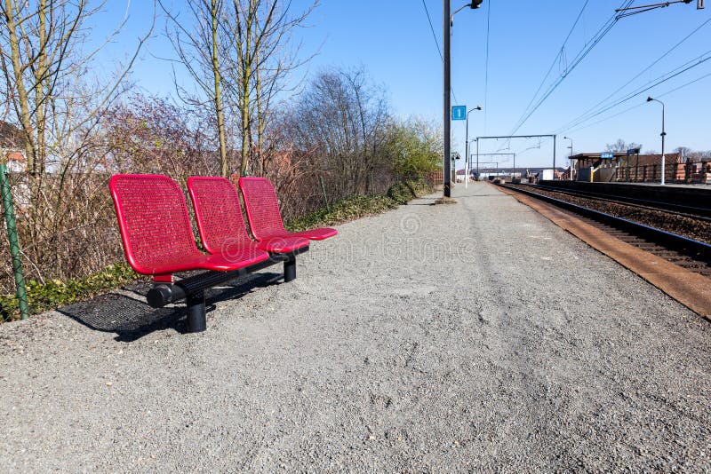 Sitting bench stock image. Image of sitting, modern, rail - 39347655
