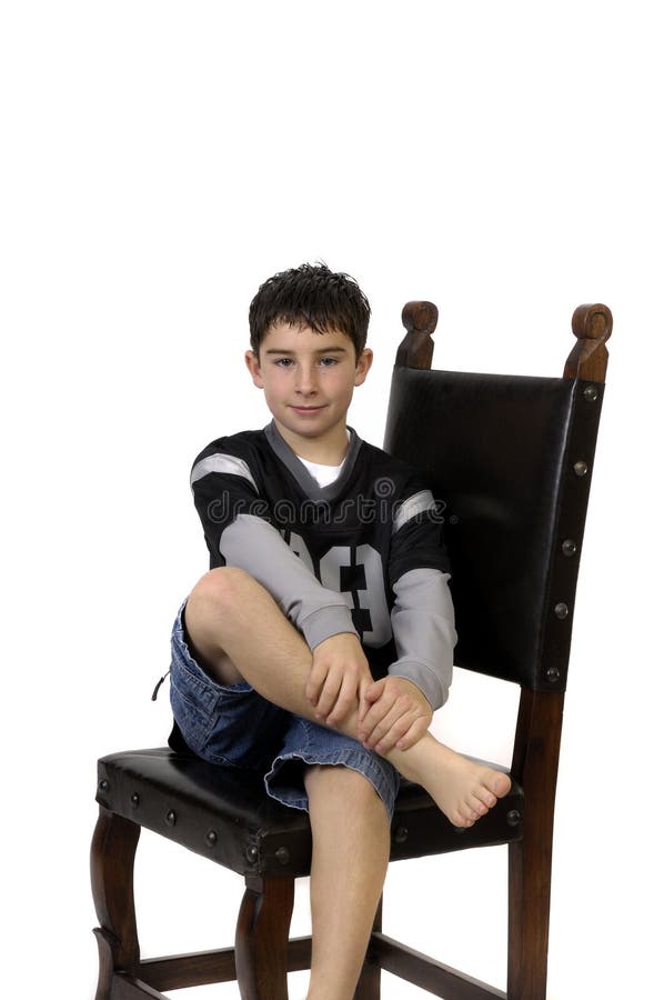 Sitting Boy stock photo. Image of brother, relax, caucasion - 3643324
