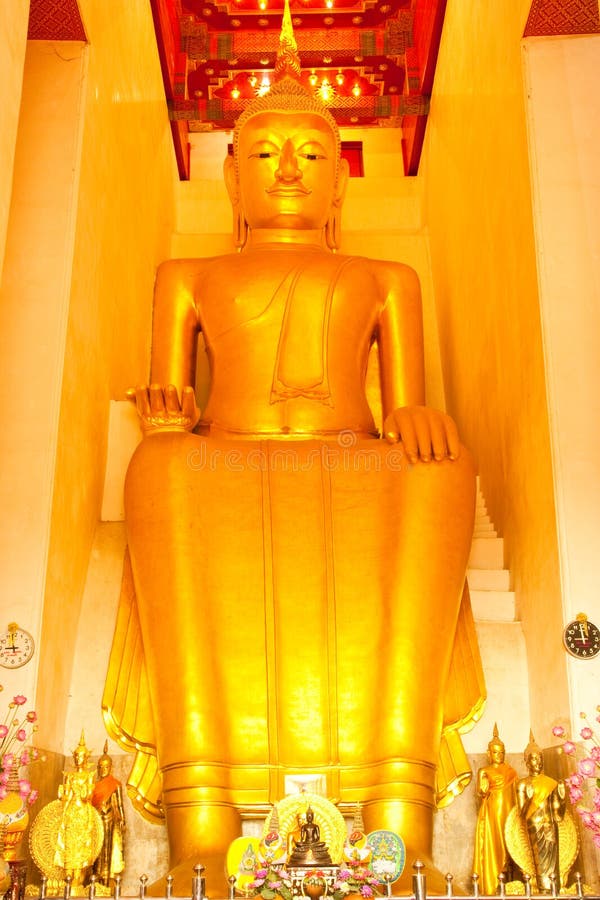 Sitting Buddha image. stock photo. Image of icon, meditating - 8346138