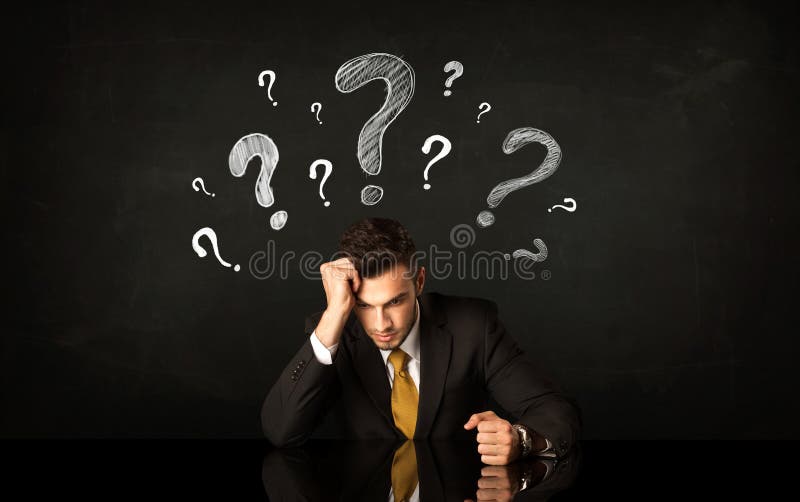 Person Wondering Under Question Mark Stock Photos - Free & Royalty-Free ...