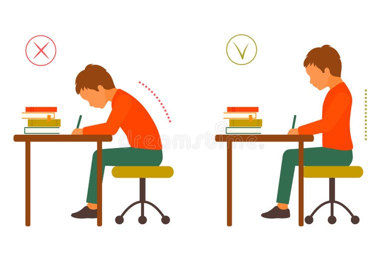 Body Posture Stock Illustrations – 57,898 Body Posture Stock ...