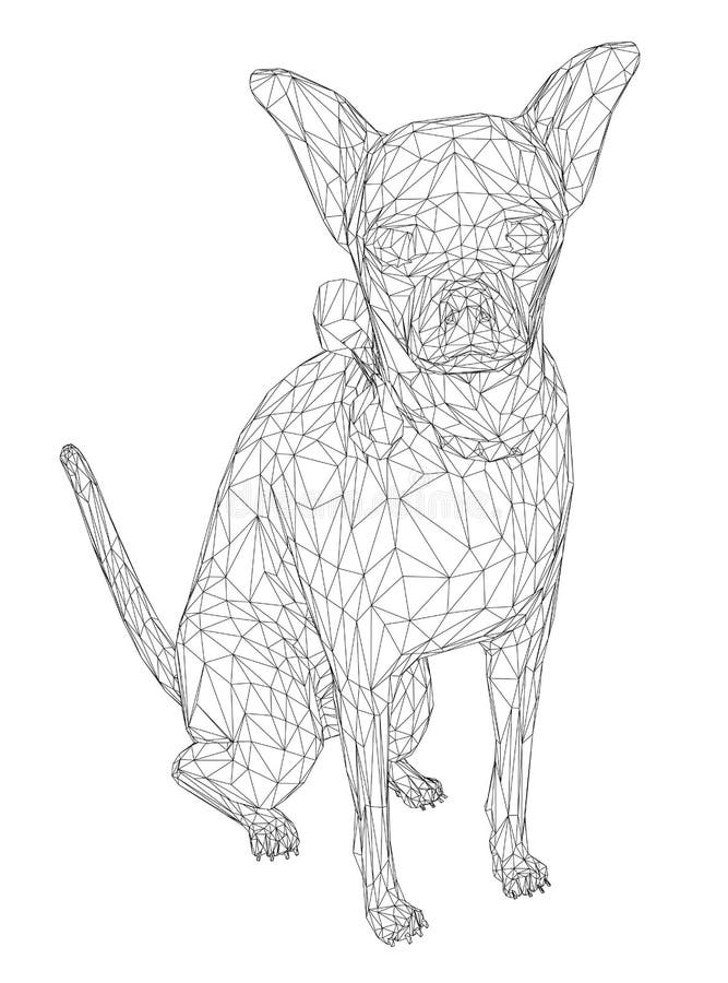 Animals Wireframe Vector Stock Illustrations – 121 Animals Wireframe ...