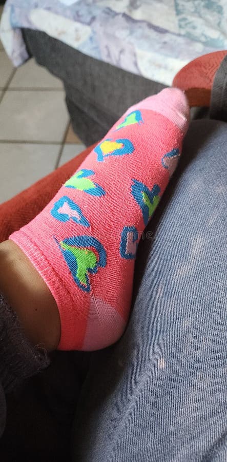 Sitting Down on the Rocking Chair in My Socks Stock Image - Image of ...