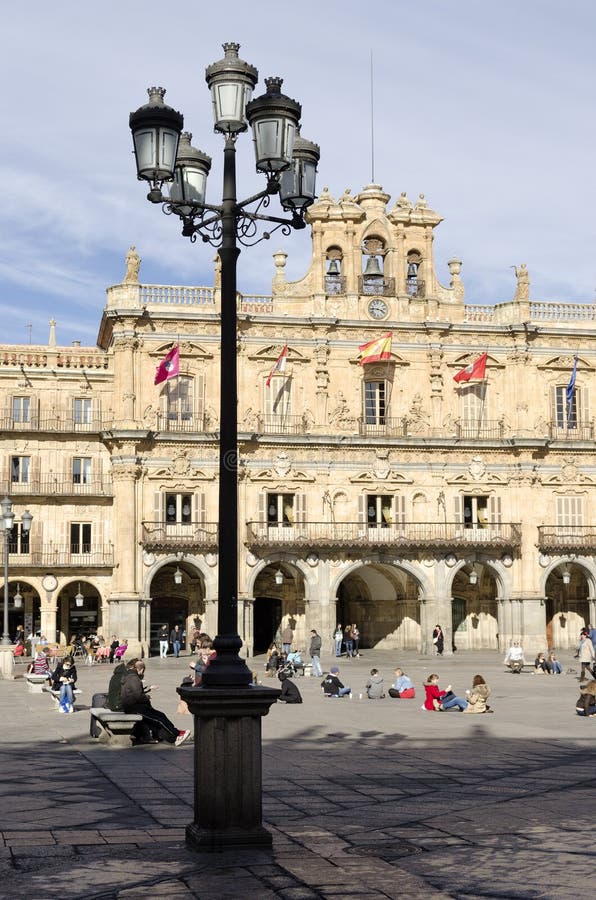 Sitting in Main Square editorial stock image. Image of classic - 29134724