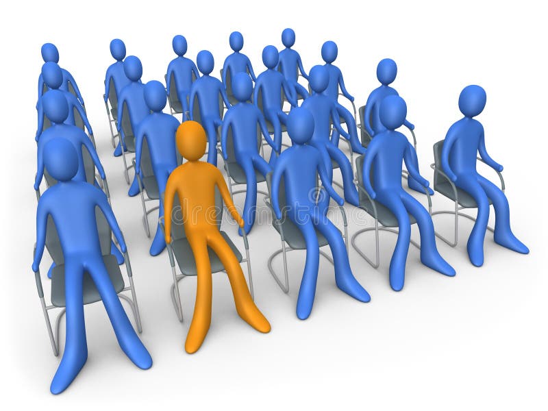 Crowd Sitting Stock Illustrations – 3,532 Crowd Sitting Stock ...