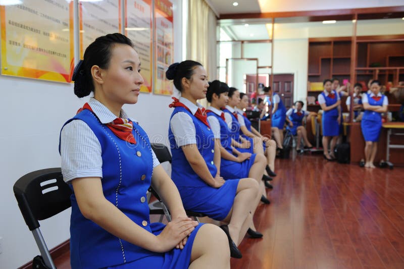 Sitting Posture Training-Etiquette Training Editorial Image - Image of ...