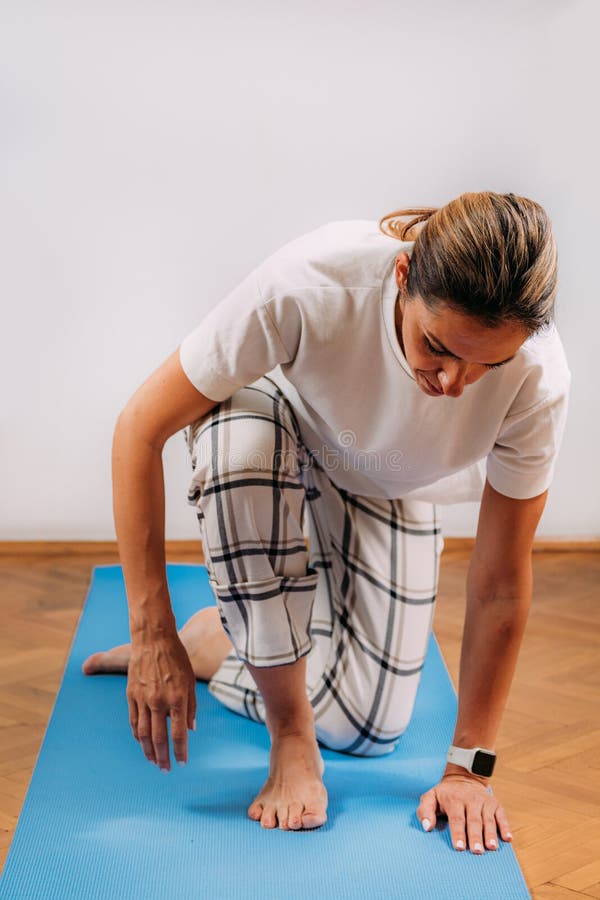 Sitting Rising Test at Home Stock Image - Image of practice, check ...