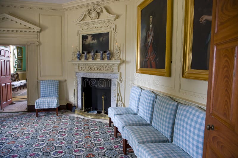 Sitting Room at George Washington S Mount Vernon Editorial Photography ...