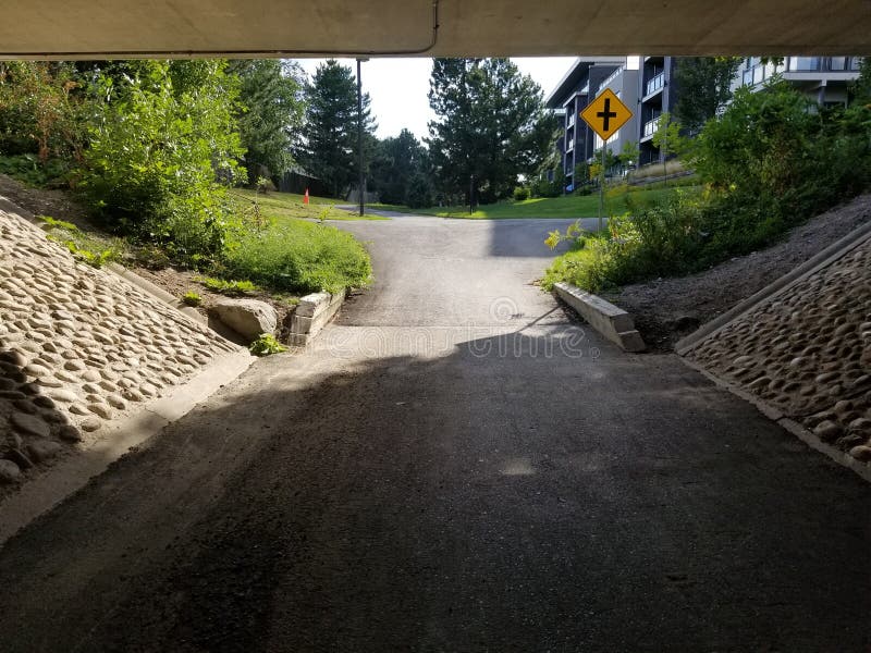 Sitting Under a Underpass stock photo. Image of asphalt - 196795734