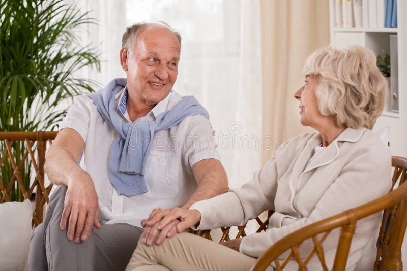 Sitting in a wicker chairs stock image. Image of pensioner - 54049427