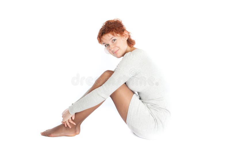 Red Headed Vanessa Stockings Stock Photos - Free & Royalty-Free Stock ...