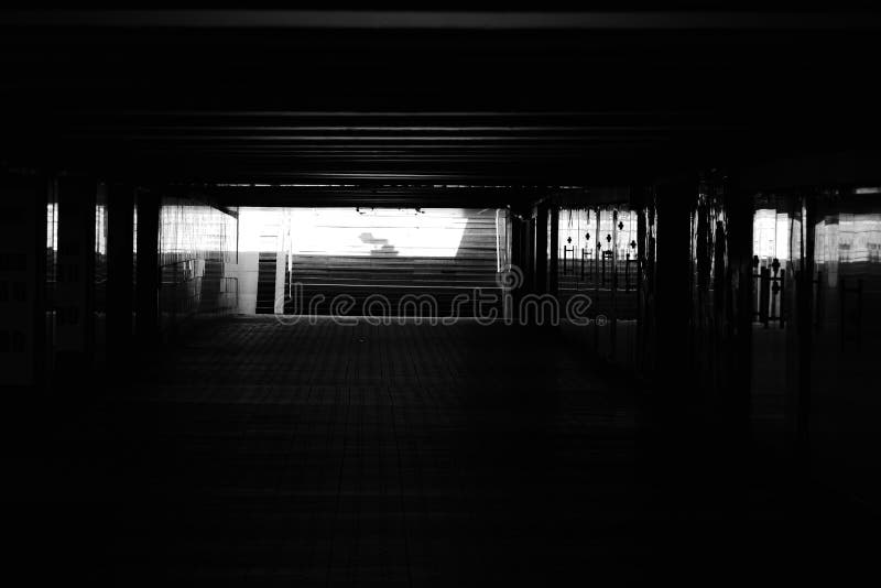 The Situation in the Underpass during Covid 19: Black, Empty Passage ...