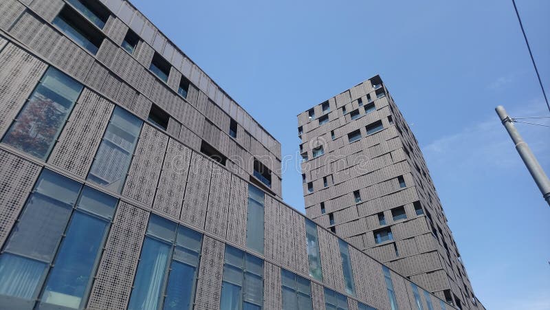 Situla Housing and Office Complex Tower. Ljubljana, Slovenia Stock ...