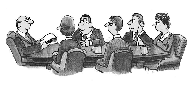 Sitzung stock abbildung. Illustration von kommunikation - 94528122