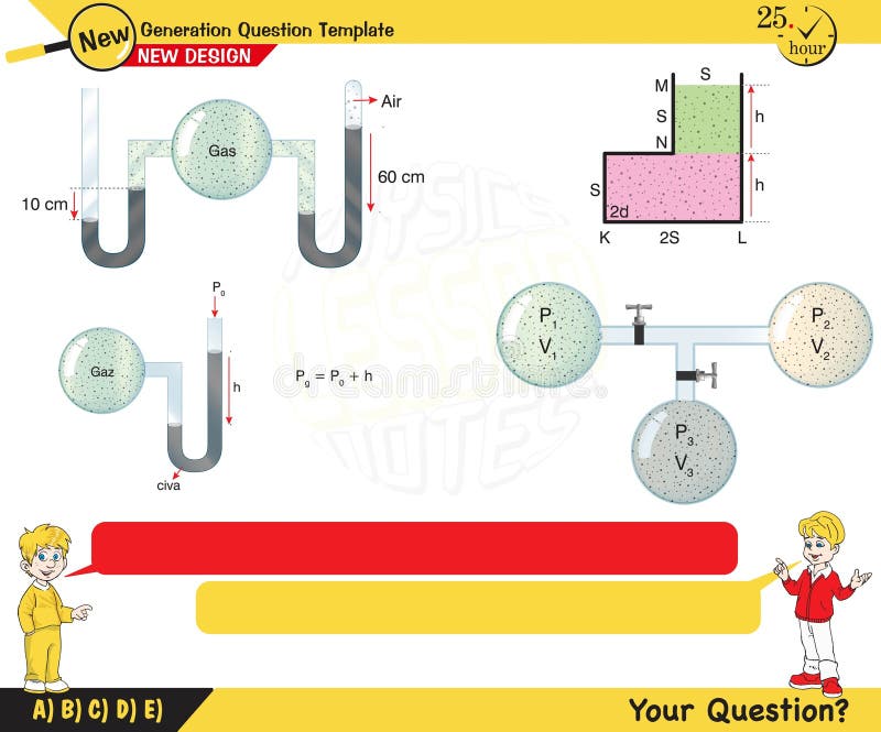 Physics - Pressure and Lifting Force, Archimedes Principle, Pressure of ...