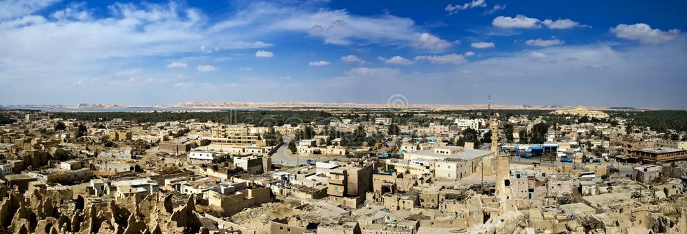 Siwa Oasis stock image. Image of landscape, house, ahmad - 11612091