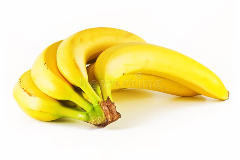Six banana stock photo. Image of healthy, yellow, close - 22223756