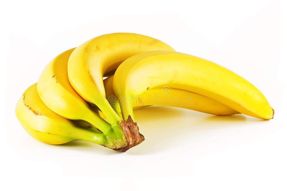 Six banana stock photo. Image of healthy, yellow, close - 22223756