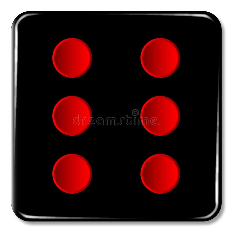 Dice Six Dots Stock Illustrations – 574 Dice Six Dots Stock ...