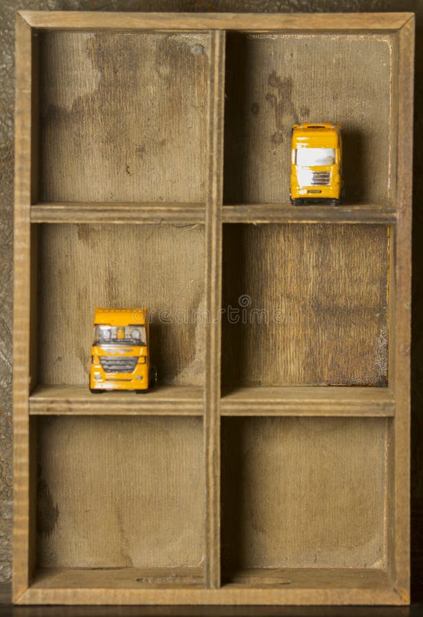 Wooden safe and toy car stock photo. Image of built - 121860148