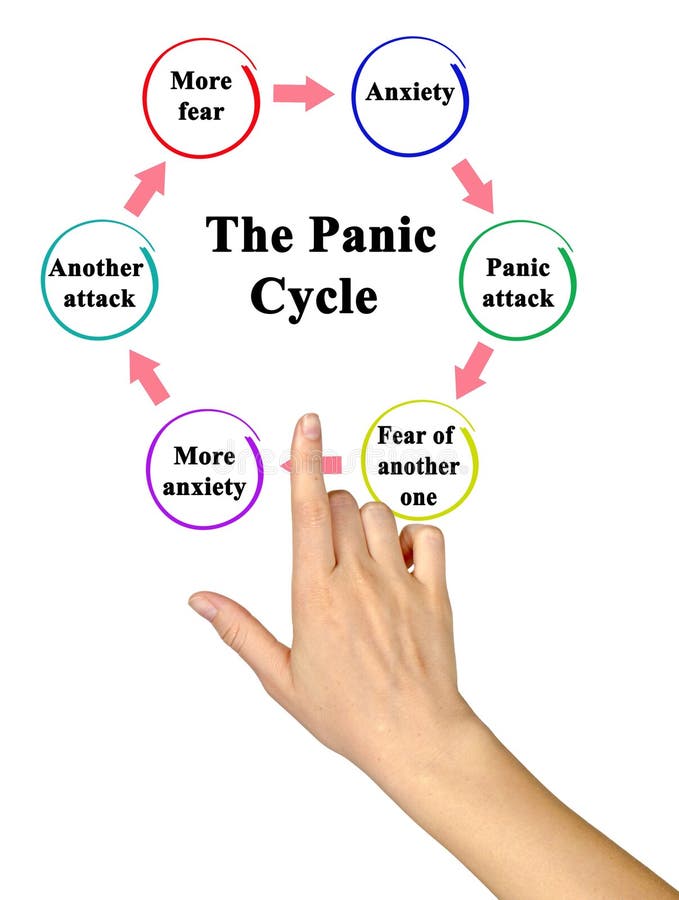 Components of Panic Cycle stock photo. Image of pointing - 314309440