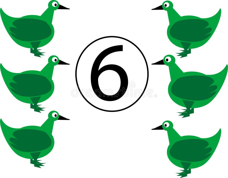 Ducks Six Stock Illustrations – 52 Ducks Six Stock Illustrations ...