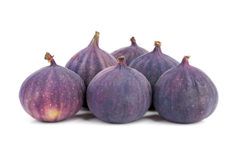 Six figs stock image. Image of sweet, dietary, white - 33644307