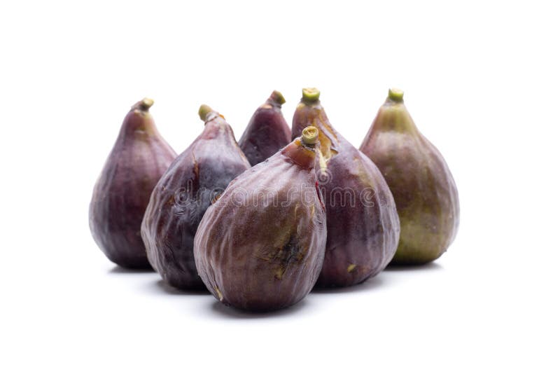Six figs stock image. Image of sweet, isolated, diet - 49193501